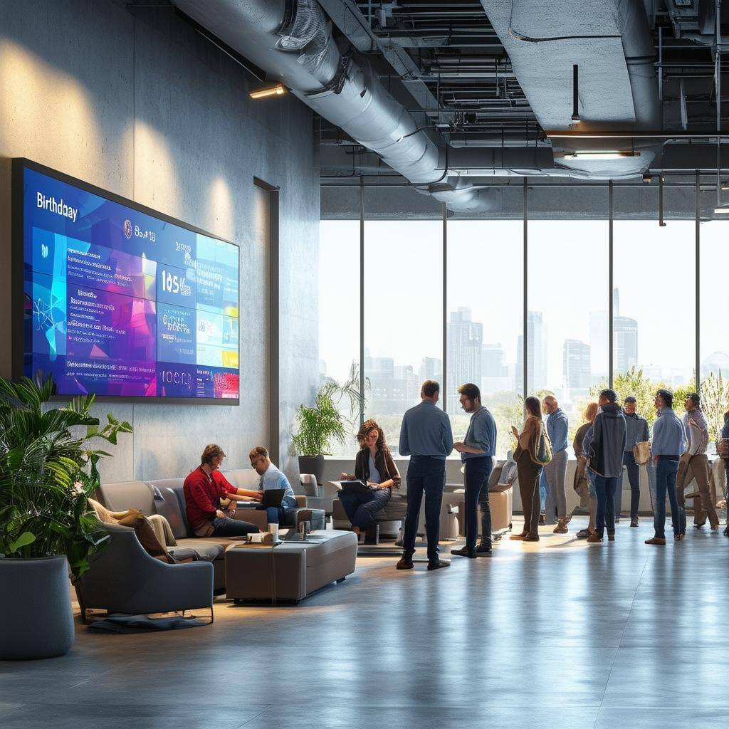 How Digital Signage Improves Corporate Communications